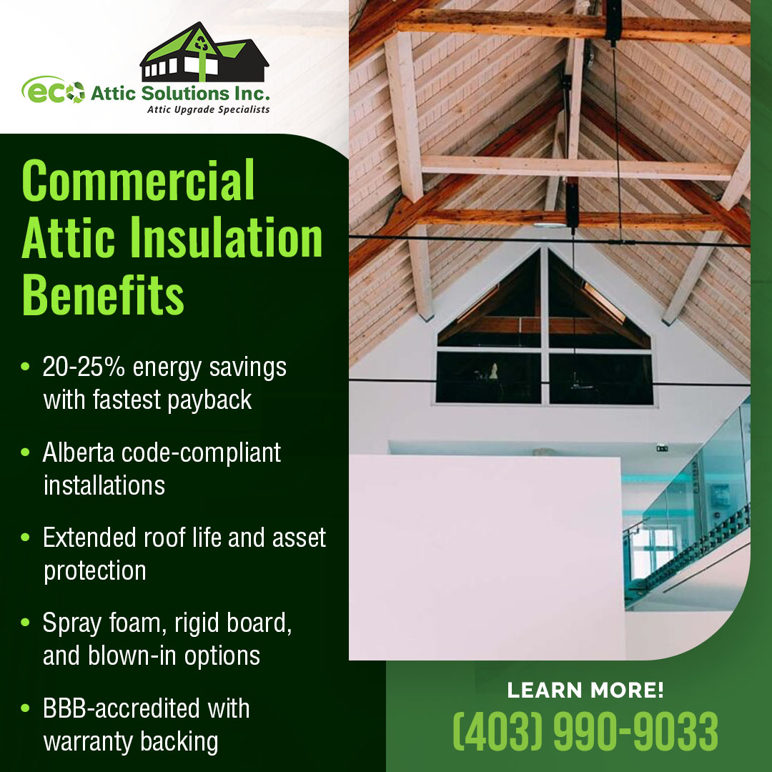 Why Calgary Businesses Need Commercial Attic Insulation - Eco Attic ...